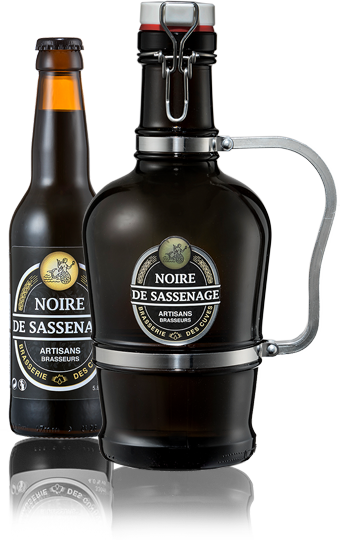 Bière Noire de Sassenage - Brasserie des Cuves